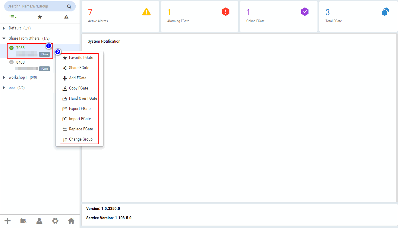 Right-click Shortcut | Client Operation Manual
